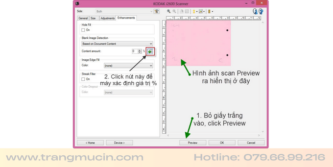 Cách Xóa Trang Trắng Trên Máy Scan Kodak - Trang Mực In - Cung Cấp Mực In, Mực Photocopy, Máy In ...